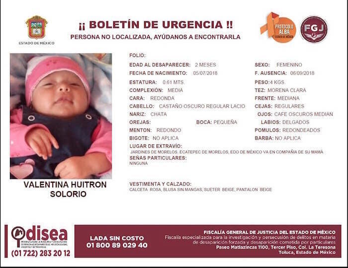 Ella es Nancy, la mujer que desapareció con su bebé en Ecatepec | CC News